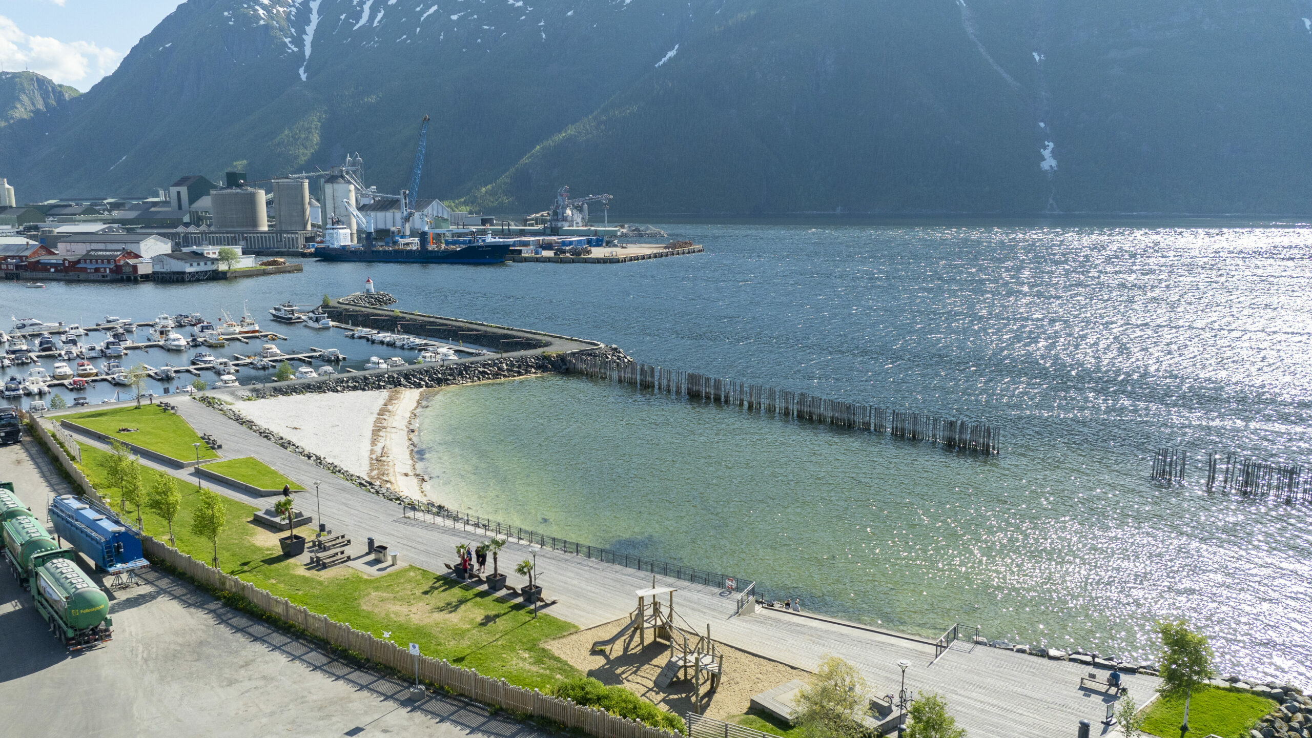 Mosjøen city beach - Visit Helgeland